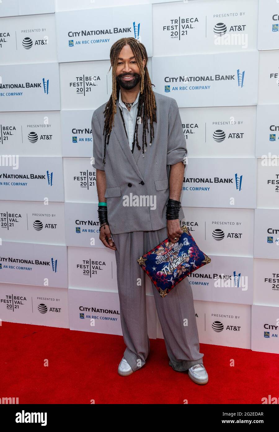 New York, NY - June 10, 2021: Ty Hunter poses at The Legend of the ...