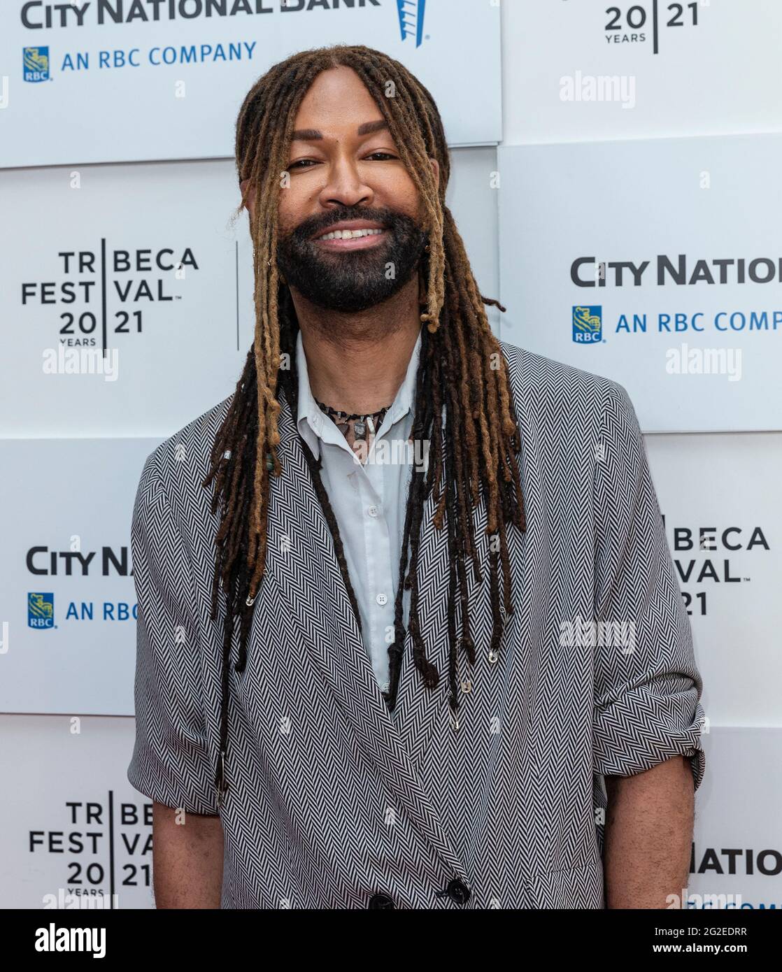 Ty Hunter poses at The Legend of the Underground premiere at Tribeca ...