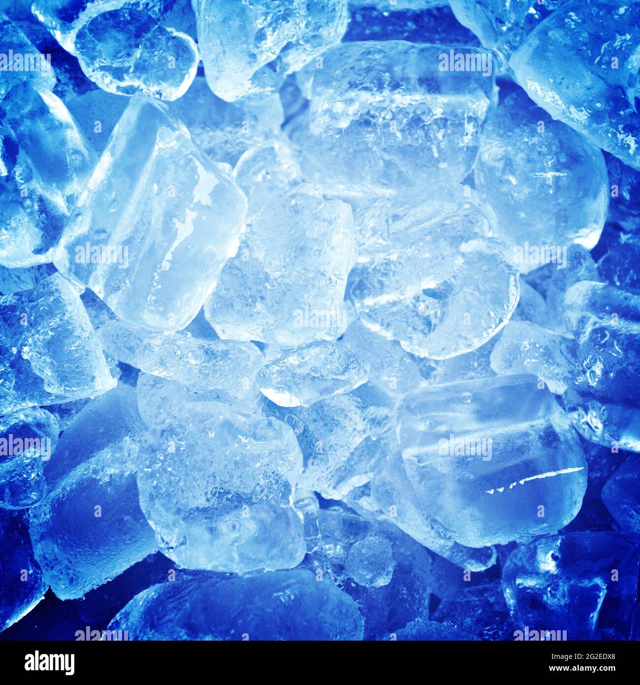 Blue ice abstract background Stock Photo - Alamy