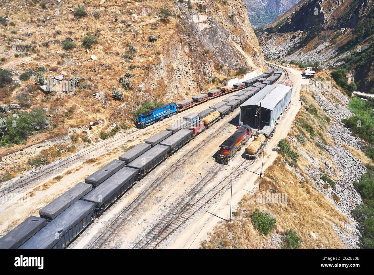 Peru rail cargo hi-res stock photography and images - Alamy