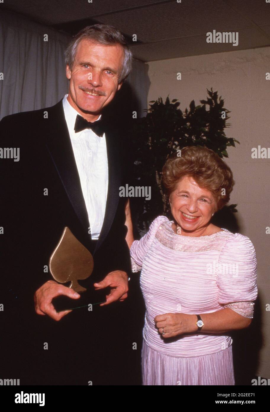 Ted Turner at the Eighth Annual National CableACE Awards on January 20 ...