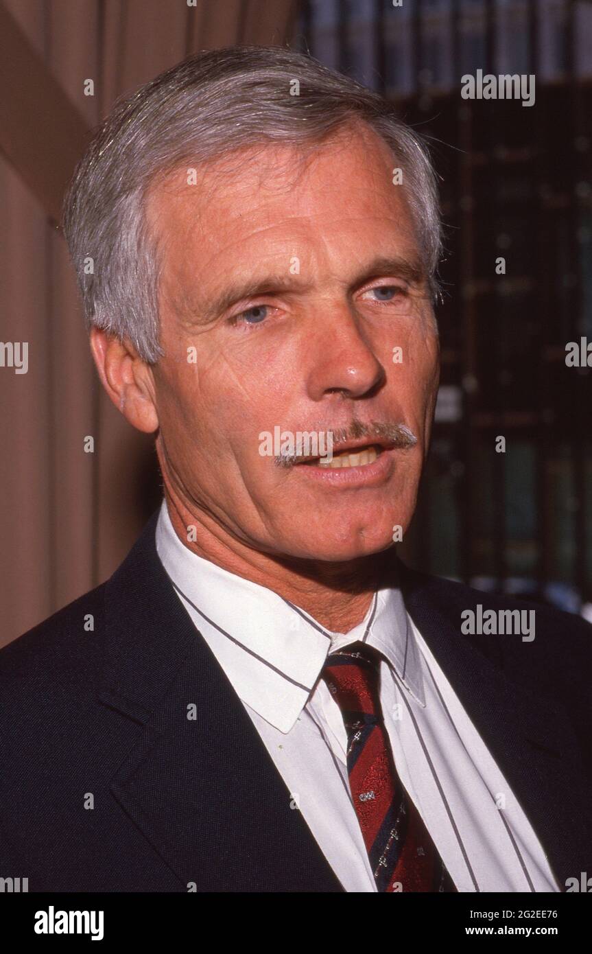 Ted Turner Circa 1980's Credit: Ralph Dominguez/MediaPunch Stock Photo ...