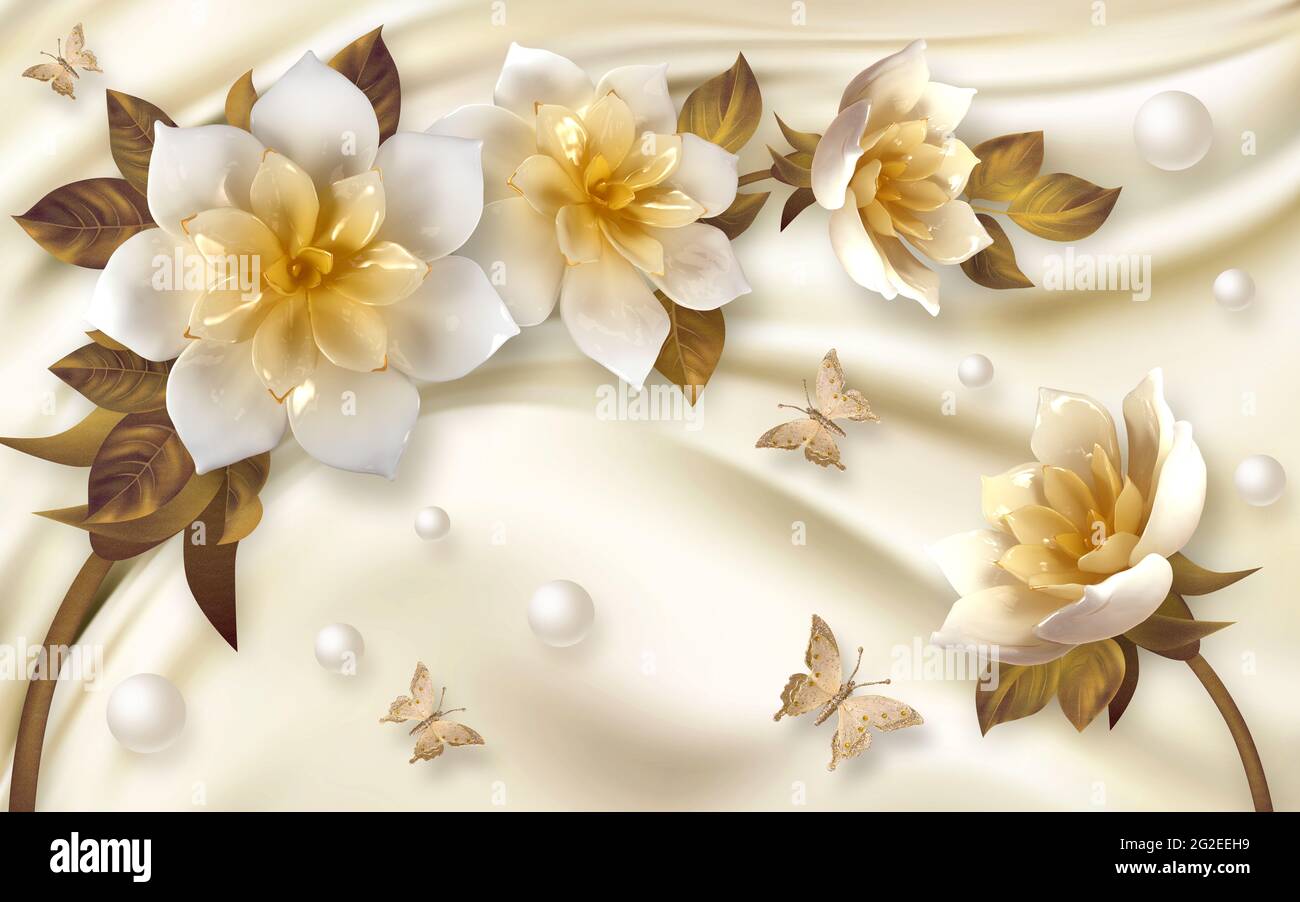 3D wallpaper illustration background design Stock Photo - Alamy