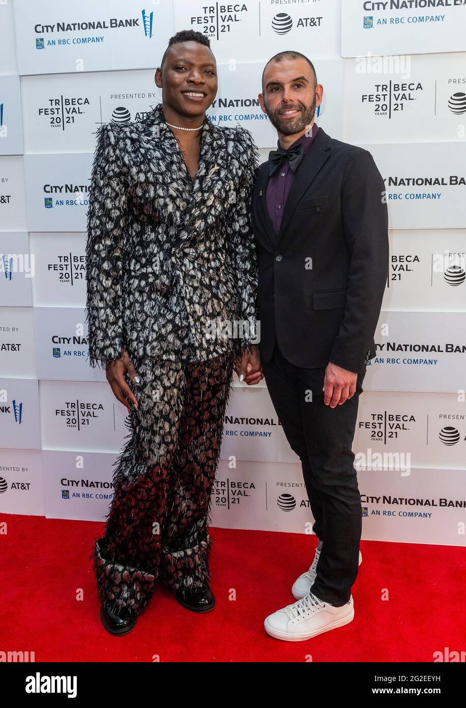 New York, United States. 10th June, 2021. Michael Ighodaro and Jirair ...