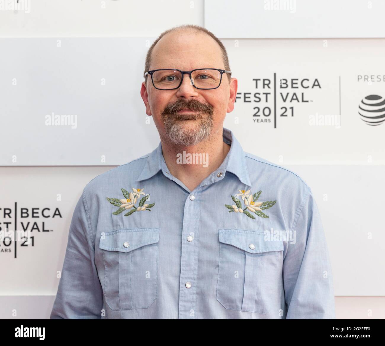 New York, NY - June 10, 2021: Producer Kelly Williams poses during Mark ...