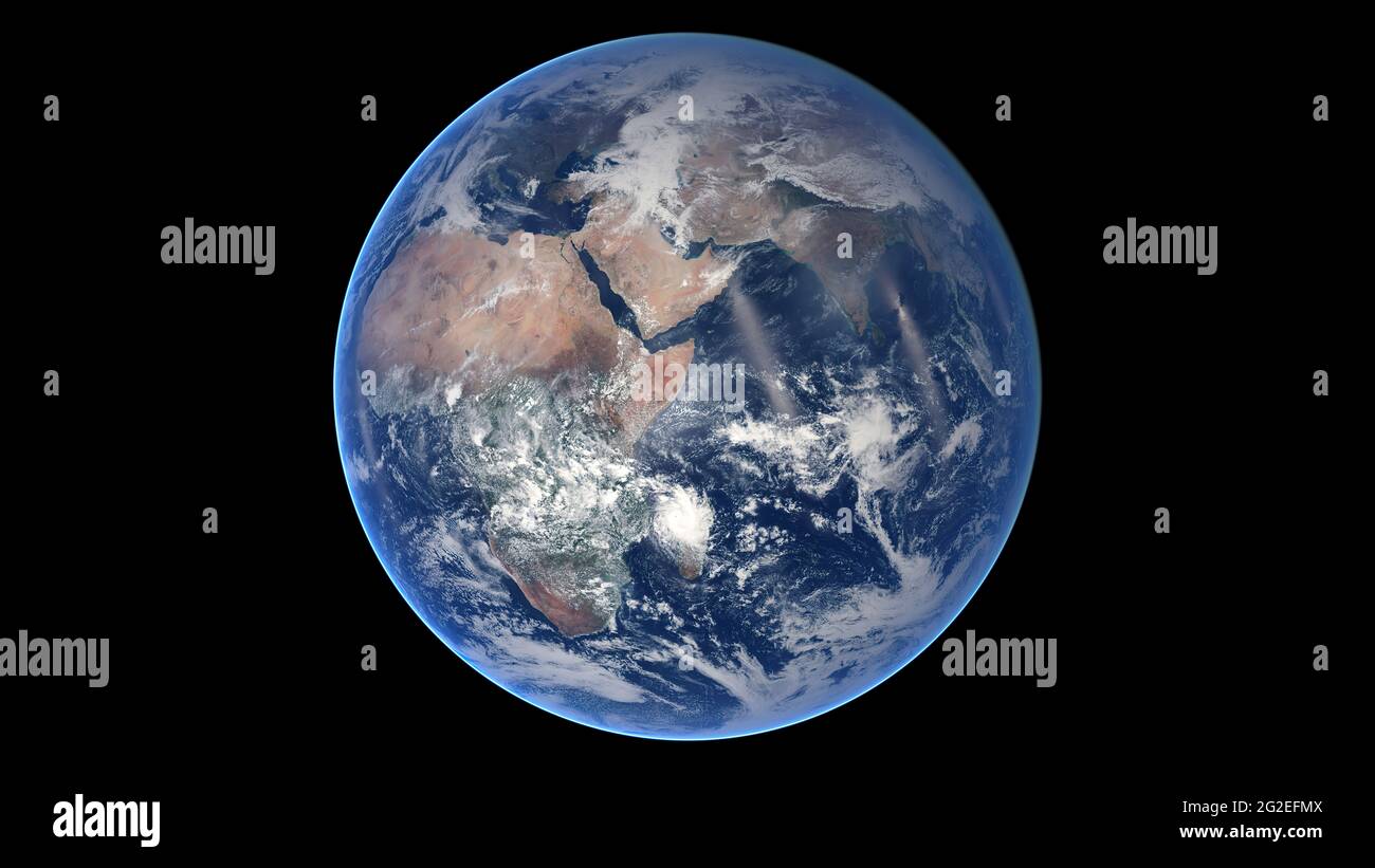 The Earth as seen from space. The Blue Marble Stock Photo - Alamy