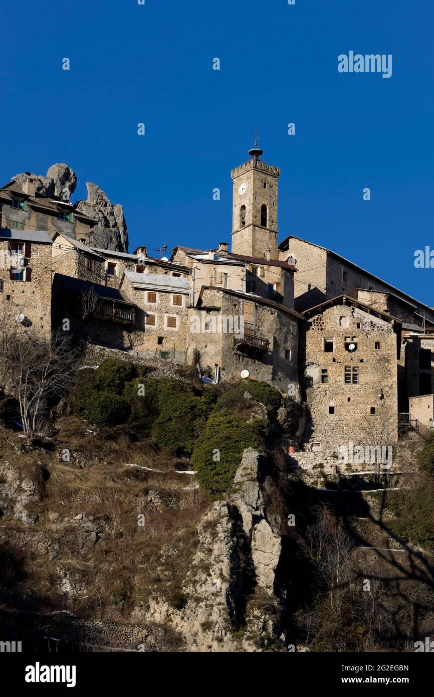Roubion village hi-res stock photography and images - Alamy