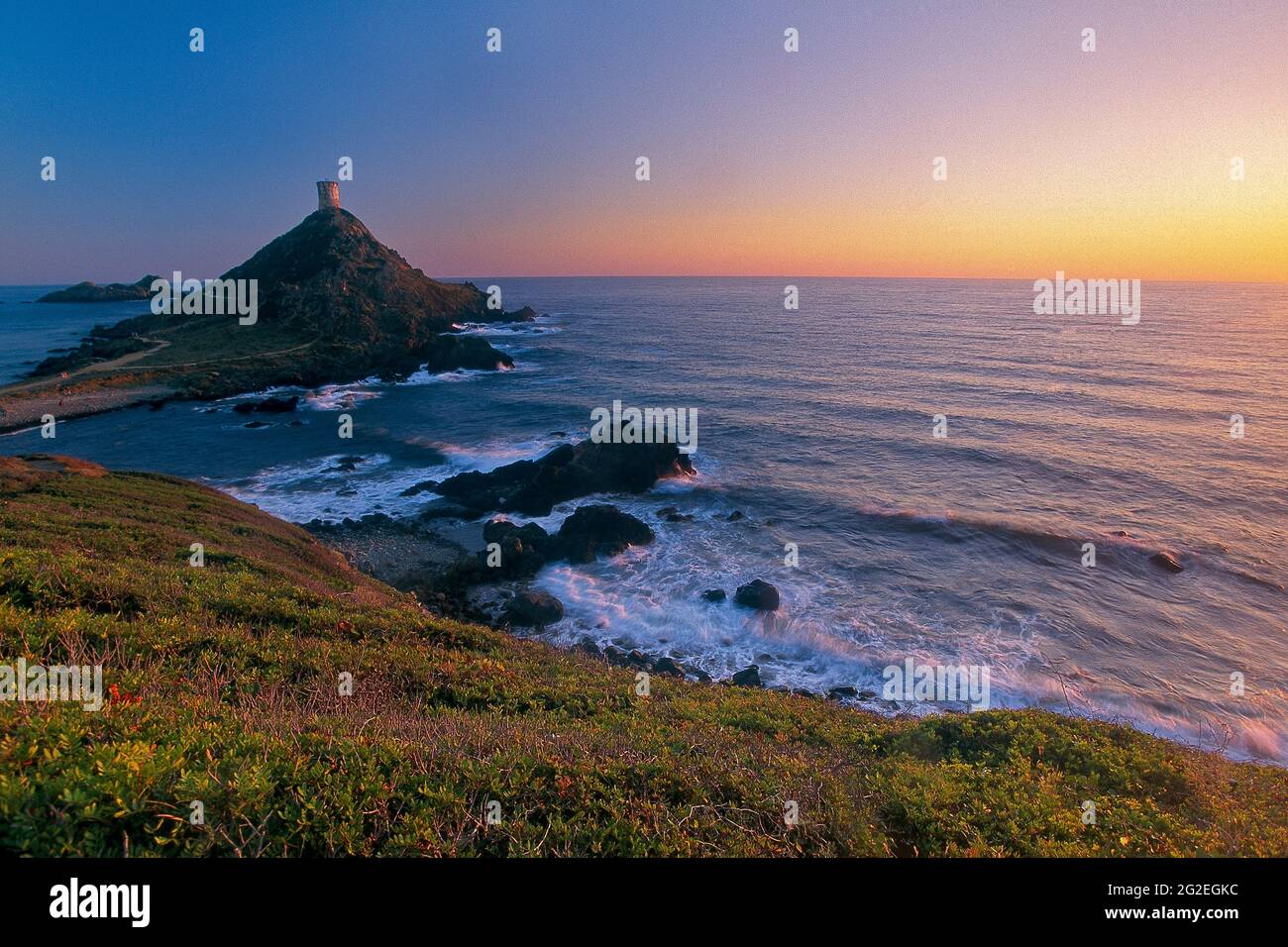 Corsica parata sunset hi-res stock photography and images - Alamy