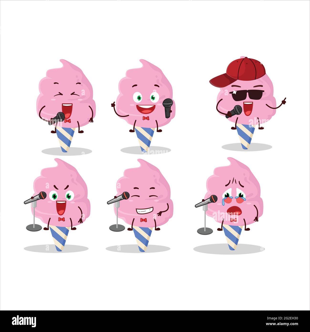 Cartoon raspberry sing hi-res stock photography and images - Alamy