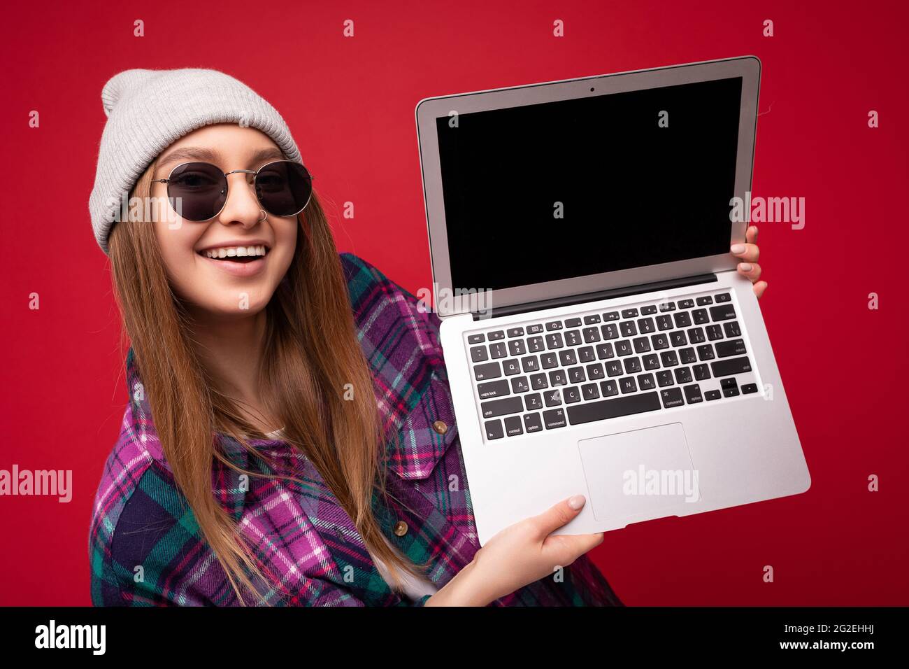 Colourful laptop cutout hi-res stock photography and images - Alamy