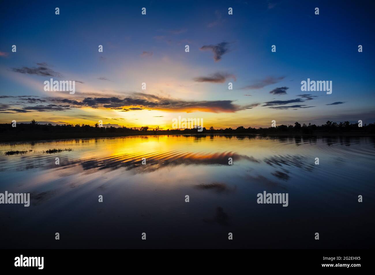 Beautiful twilight sky with cloud before sunset morning background ...
