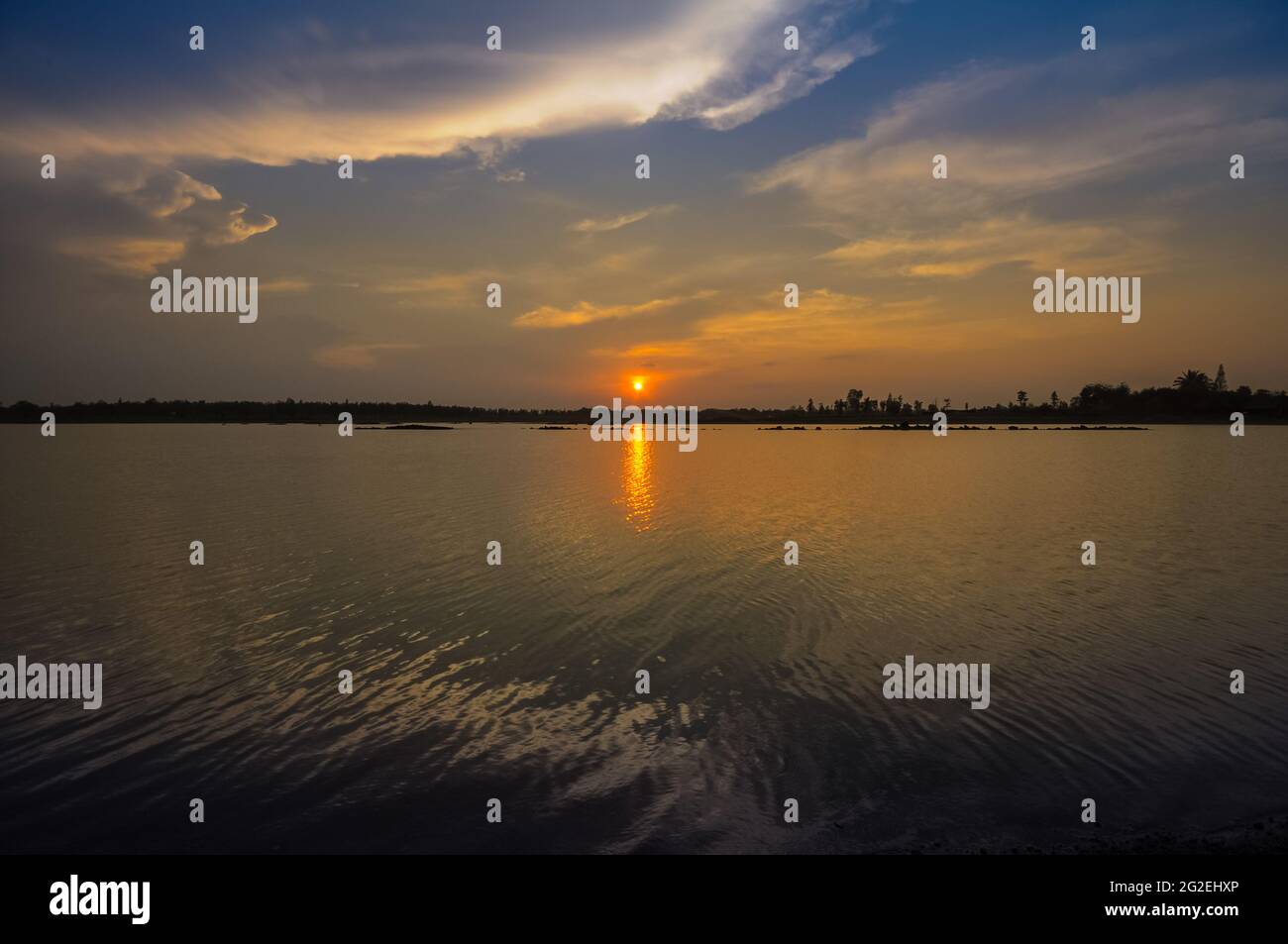 Beautiful twilight sky with cloud before sunset morning background ...