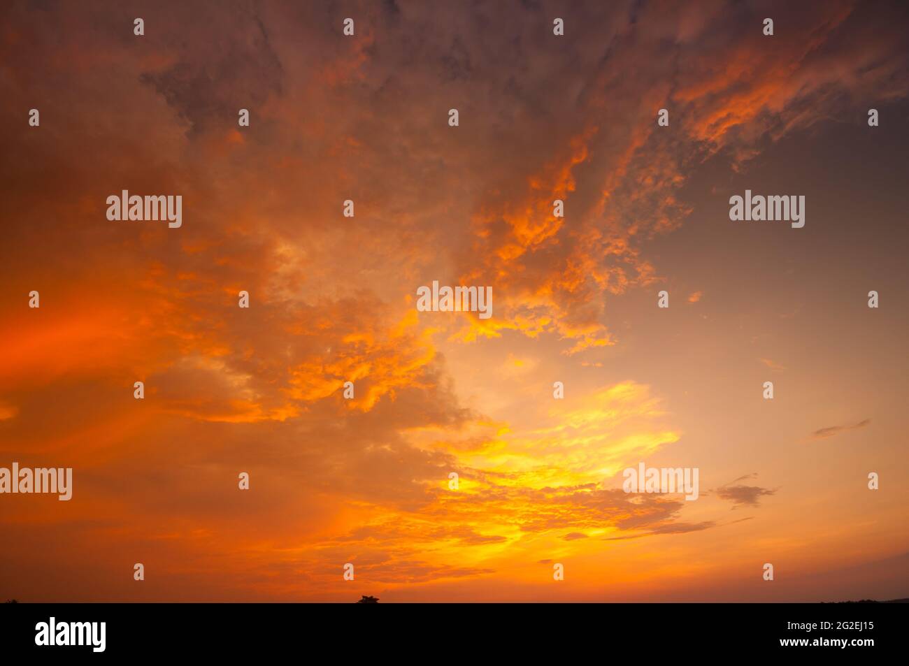 Beautiful twilight sky with cloud before sunset morning background ...
