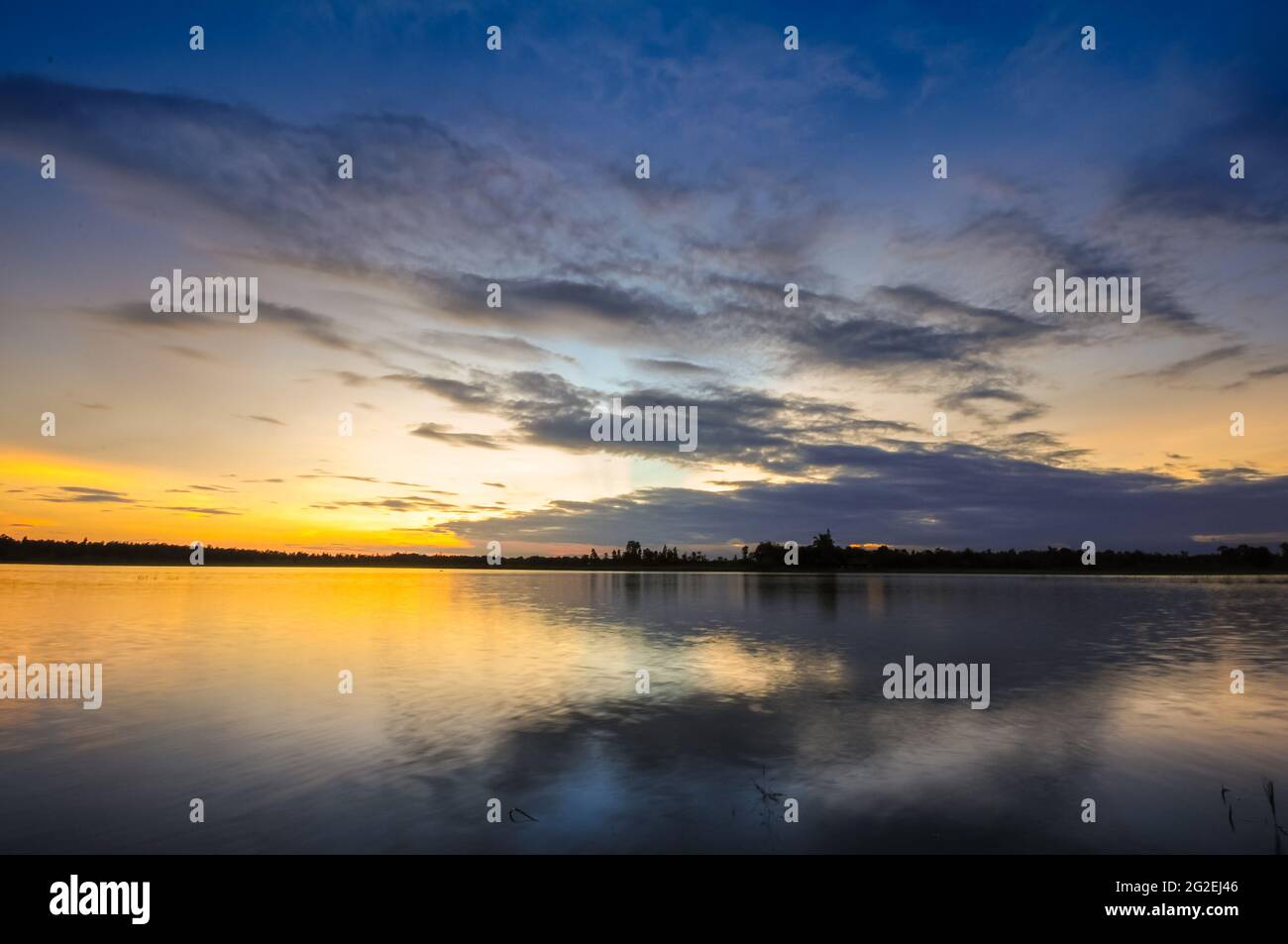 Beautiful twilight sky with cloud before sunset morning background ...