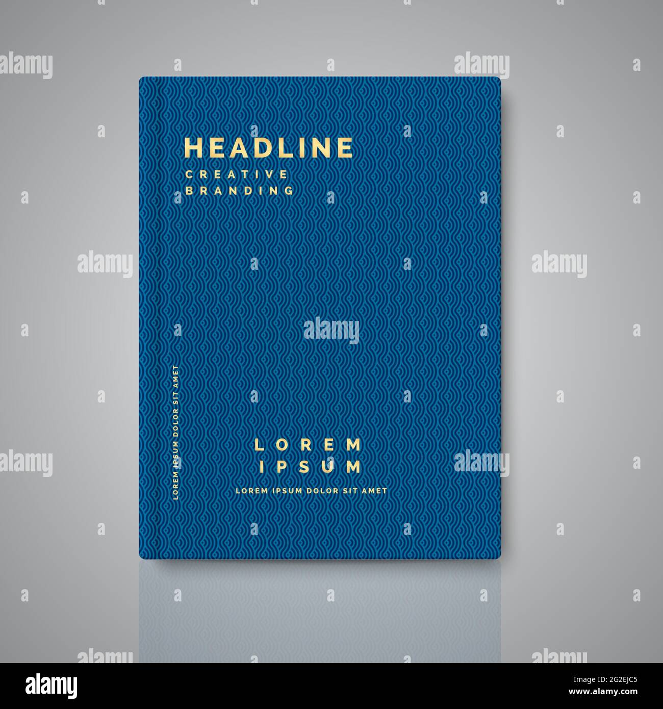 Abstract japanese pattern book cover template. Background design for ...