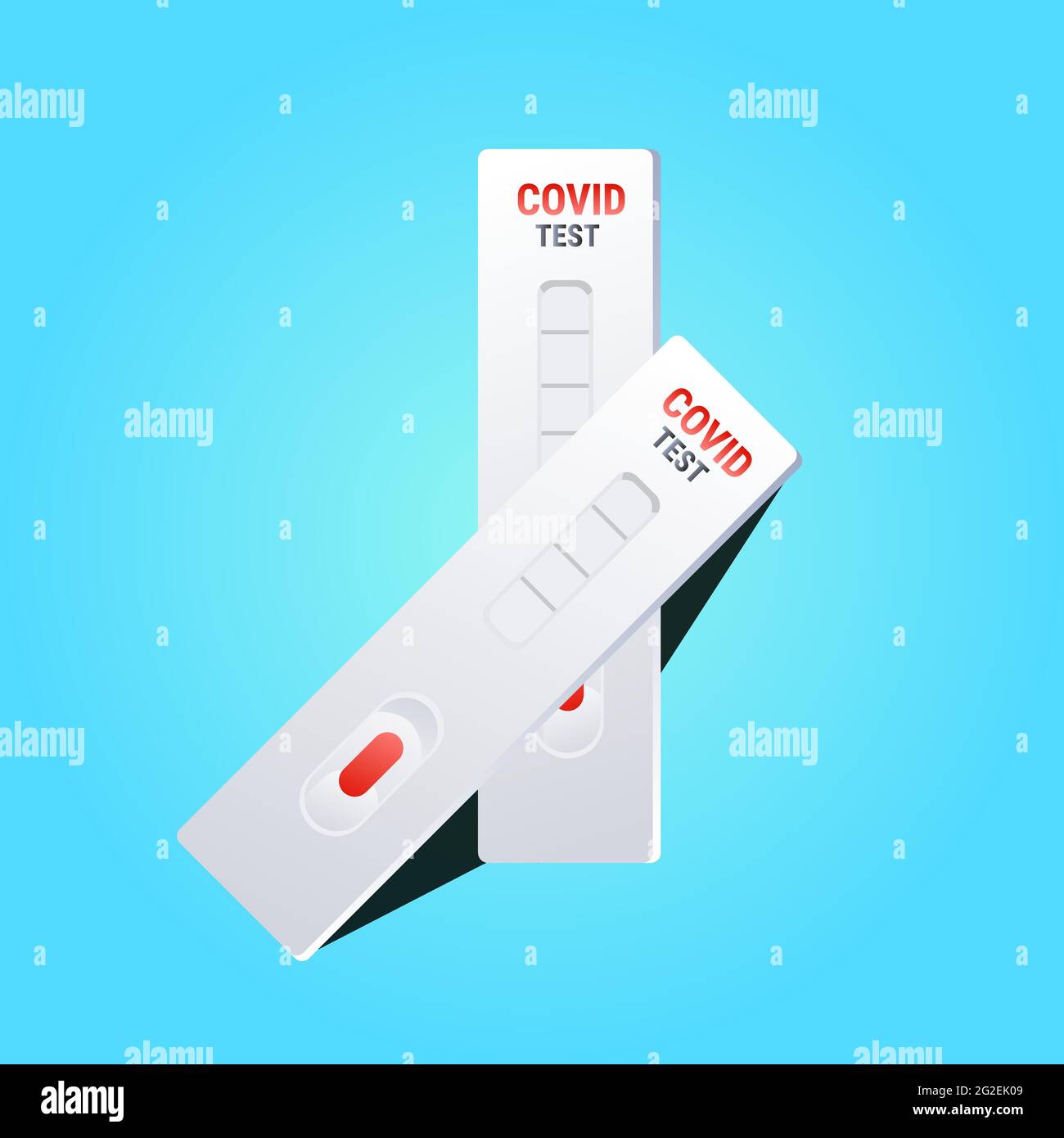 blood sample on rapid diagnostic test cassette identifying antibodies ...