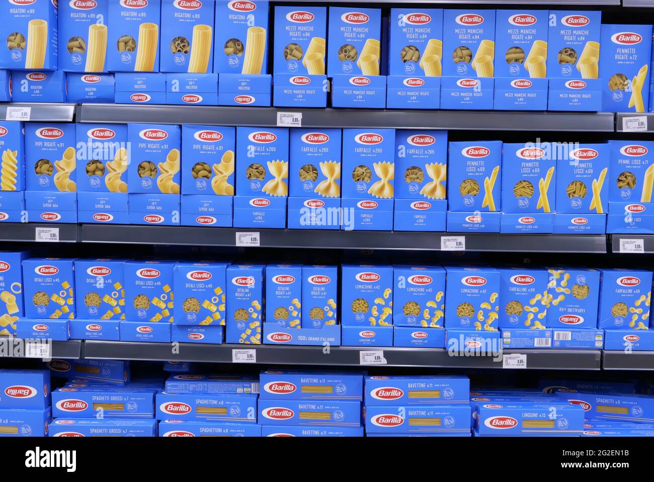 Barilla store hi-res stock photography and images - Alamy