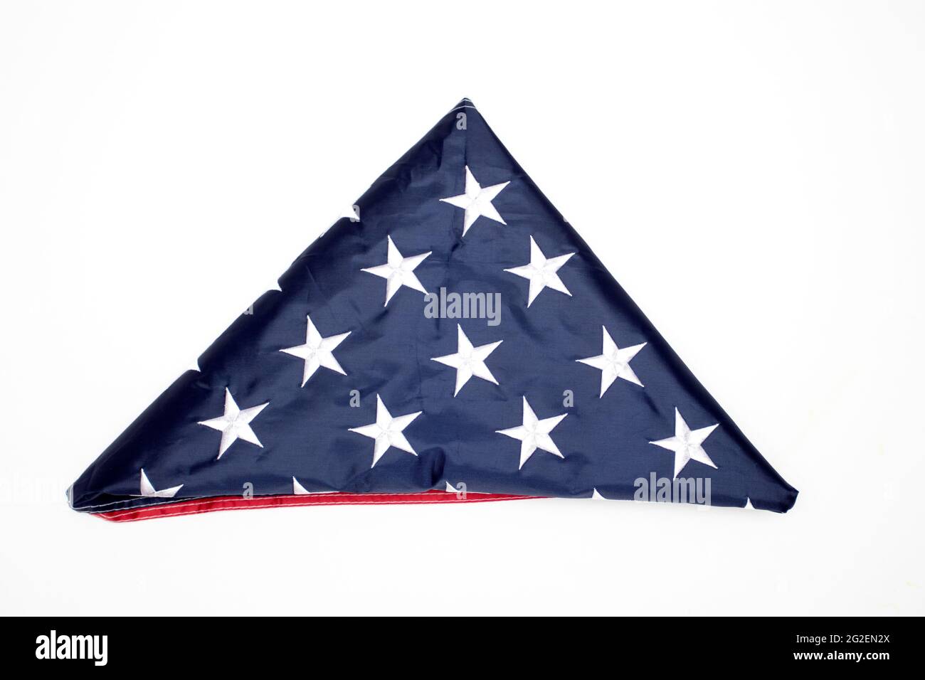 Folded flag hi-res stock photography and images - Alamy