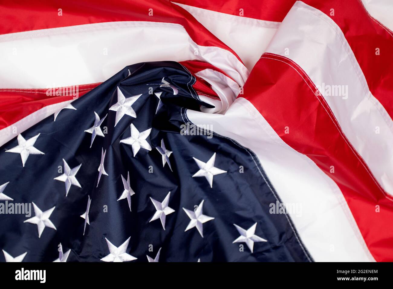 Crumpled us flag hi-res stock photography and images - Alamy