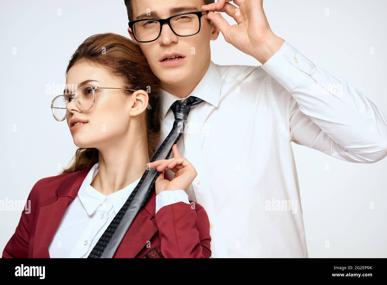 Managers wearing suits hi-res stock photography and images - Alamy