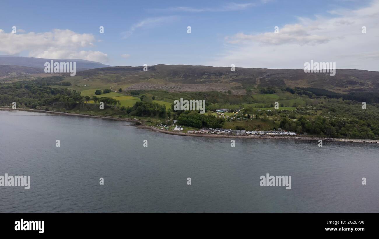 Applecross bay scotland road hi-res stock photography and images - Alamy