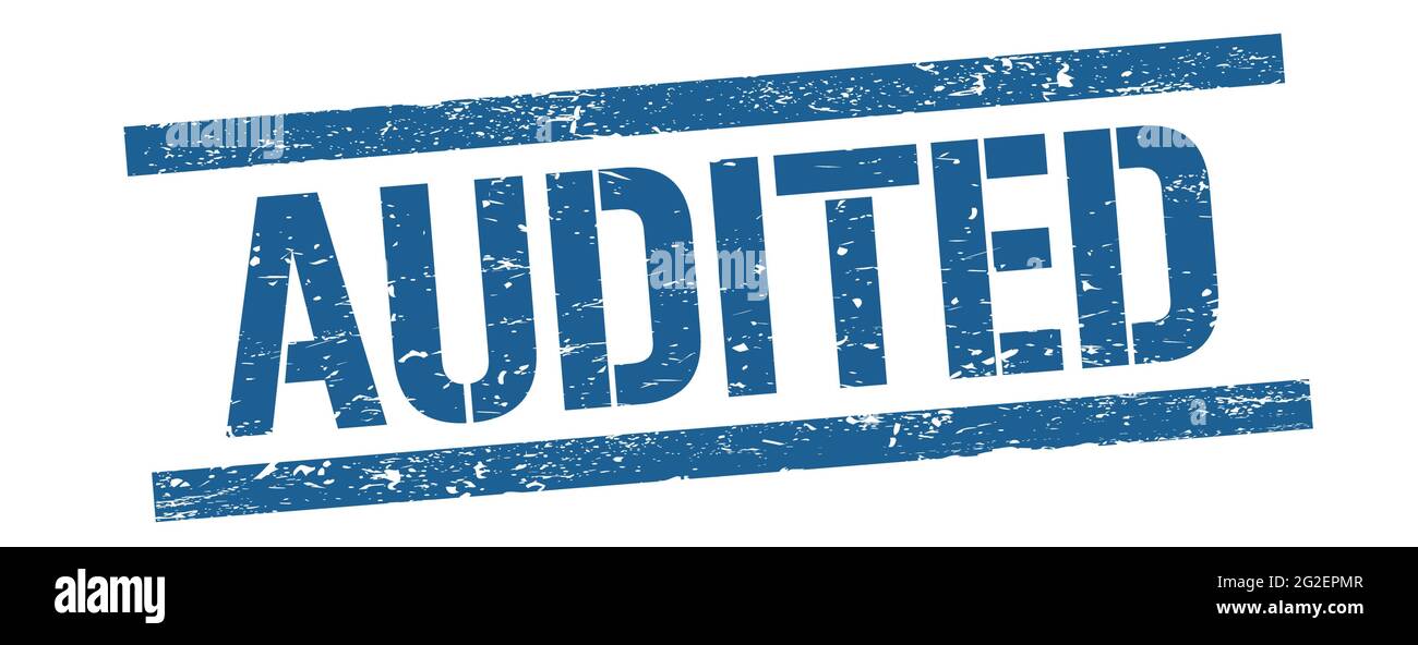 Audited stamp hi-res stock photography and images - Alamy