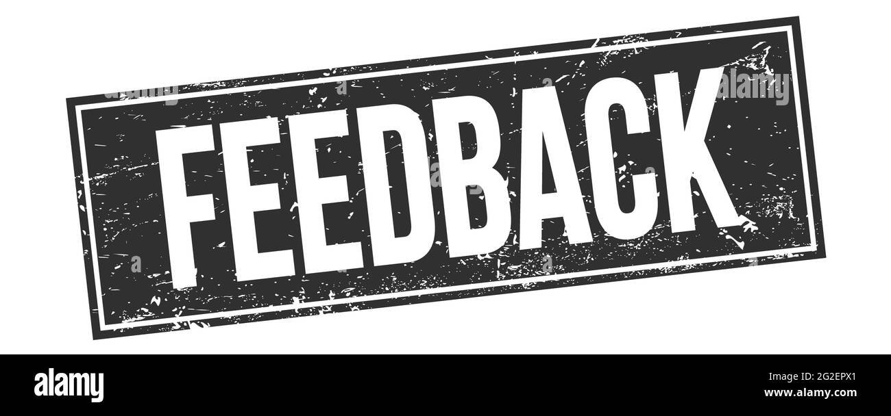 Feedback stamp Black and White Stock Photos & Images - Alamy