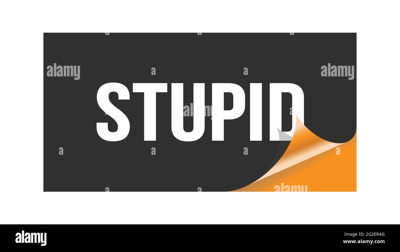 Stupid stamp hi-res stock photography and images - Alamy