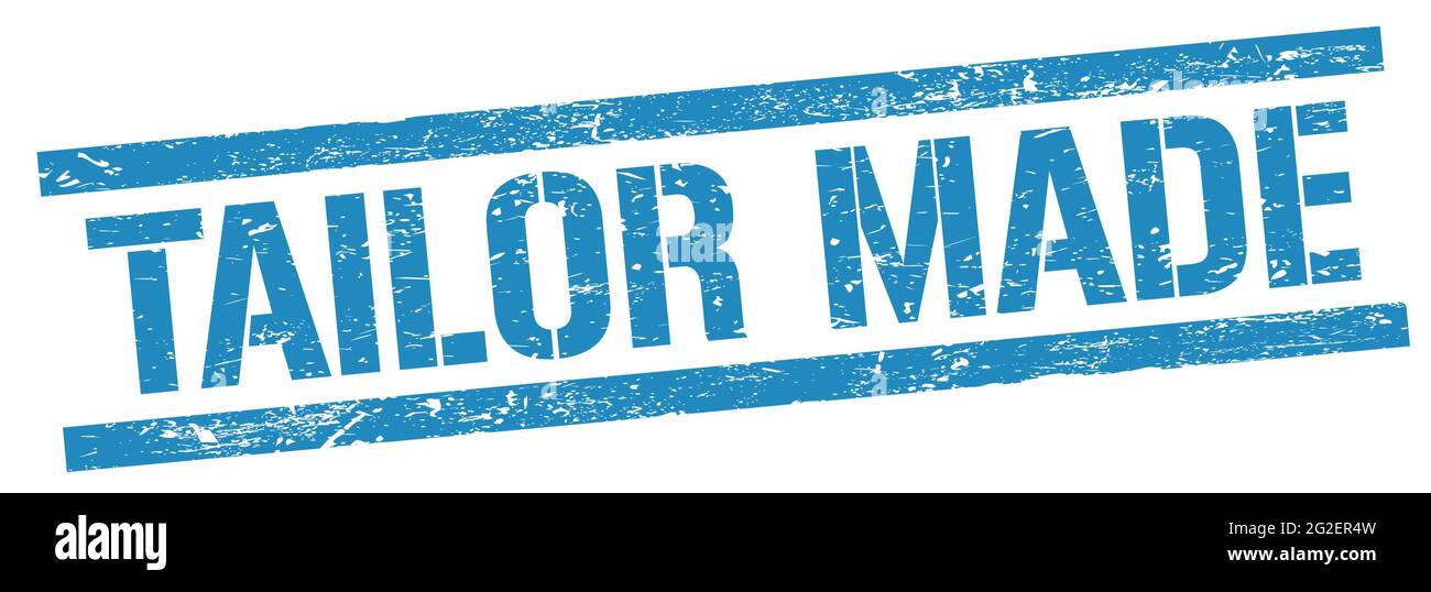 Tailor made text hi-res stock photography and images - Alamy