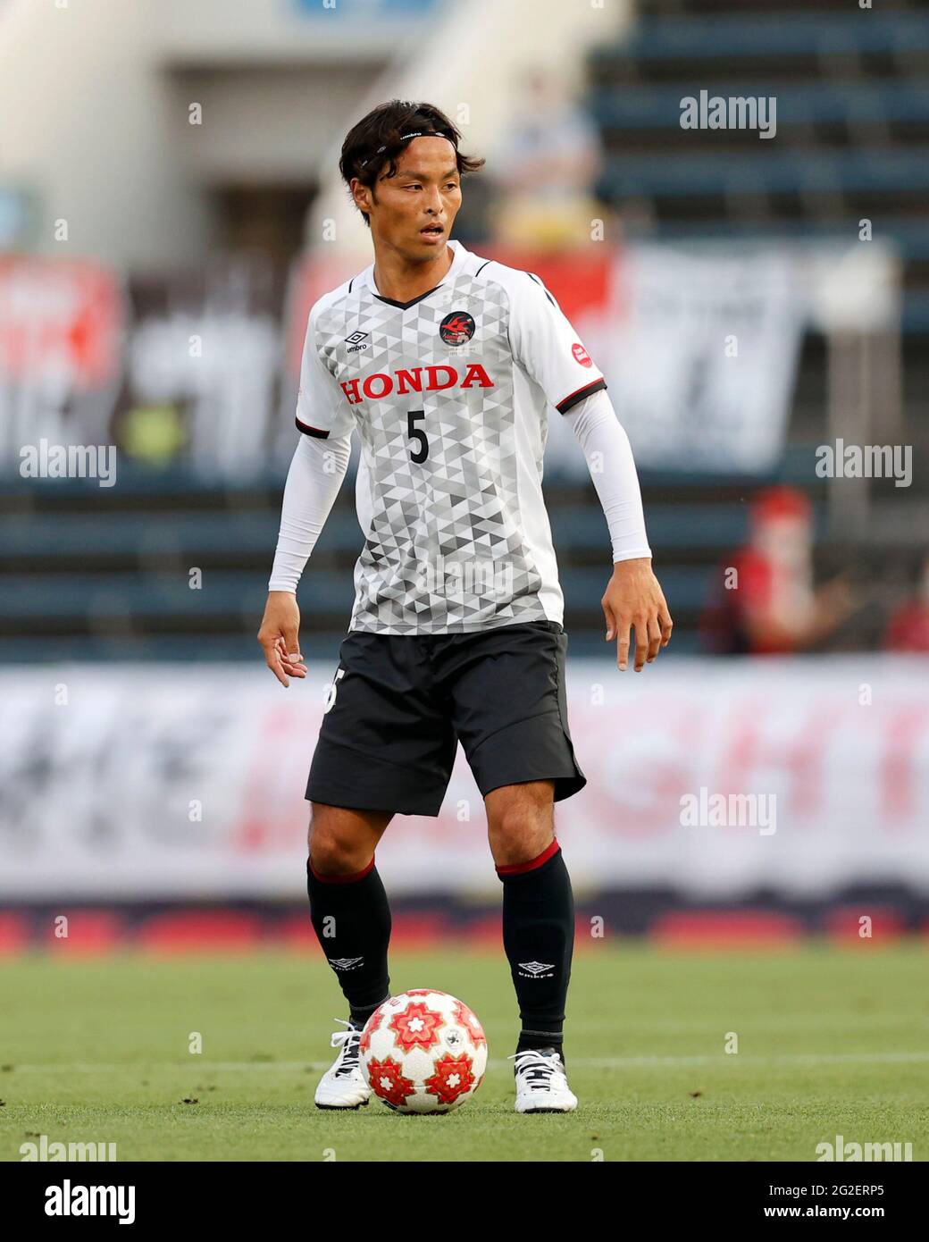 Kanagawa, Japan. 9th June, 2021. Yuya Suzuki (Honda FC) Football/Soccer : The Emperor's Cup JFA ...