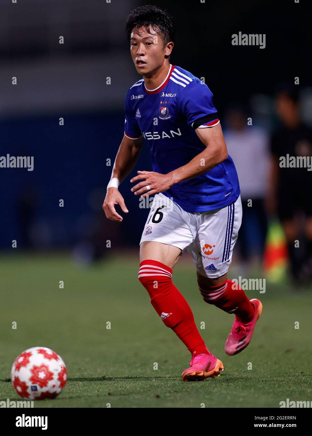Kanagawa, Japan. 9th June, 2021. Ryo Takano (F. Marinos) Football/Soccer : The Emperor's Cup JFA ...