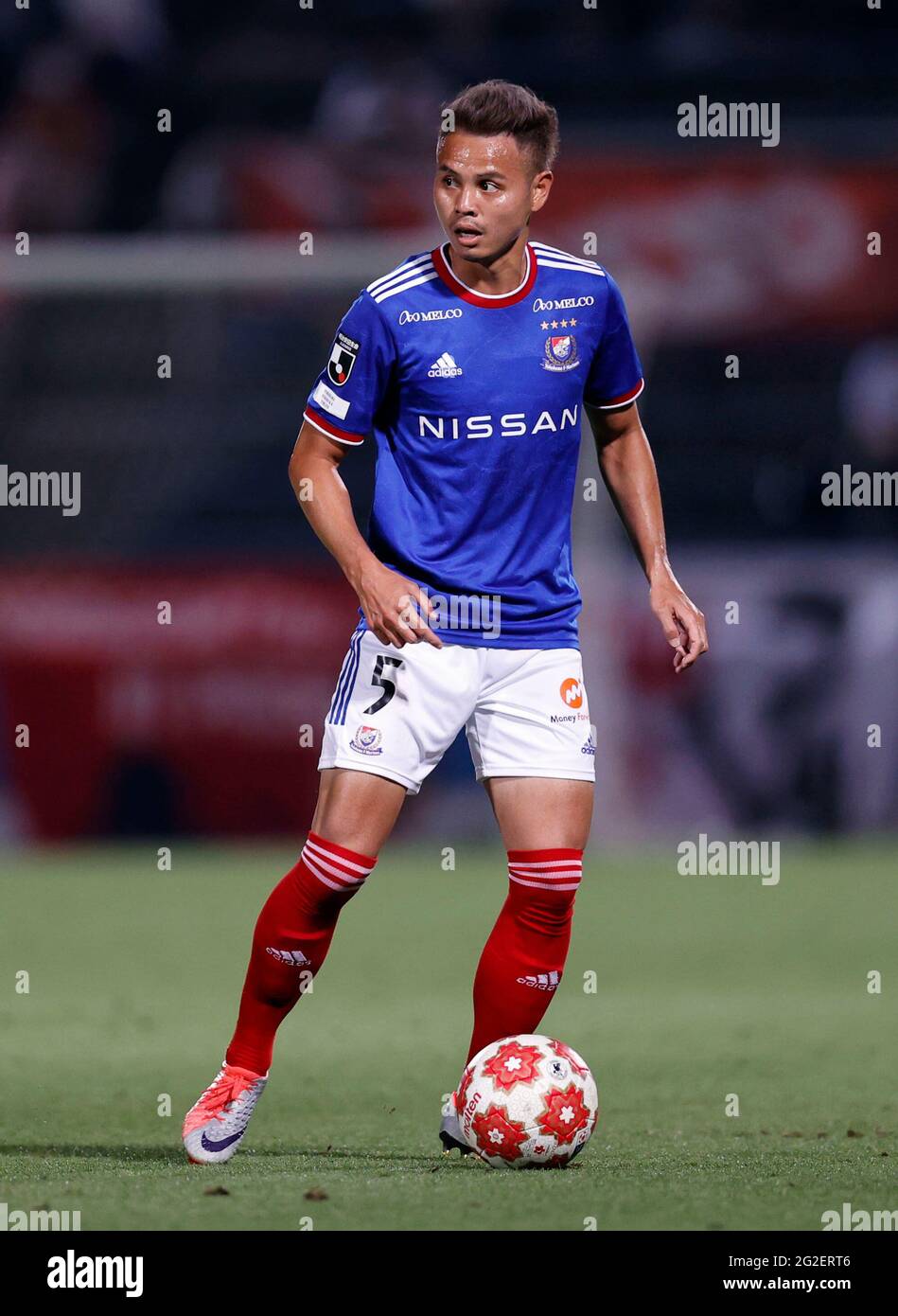 Kanagawa, Japan. 9th June, 2021. Theerathon (F. Marinos) Football/Soccer : The Emperor's Cup JFA ...
