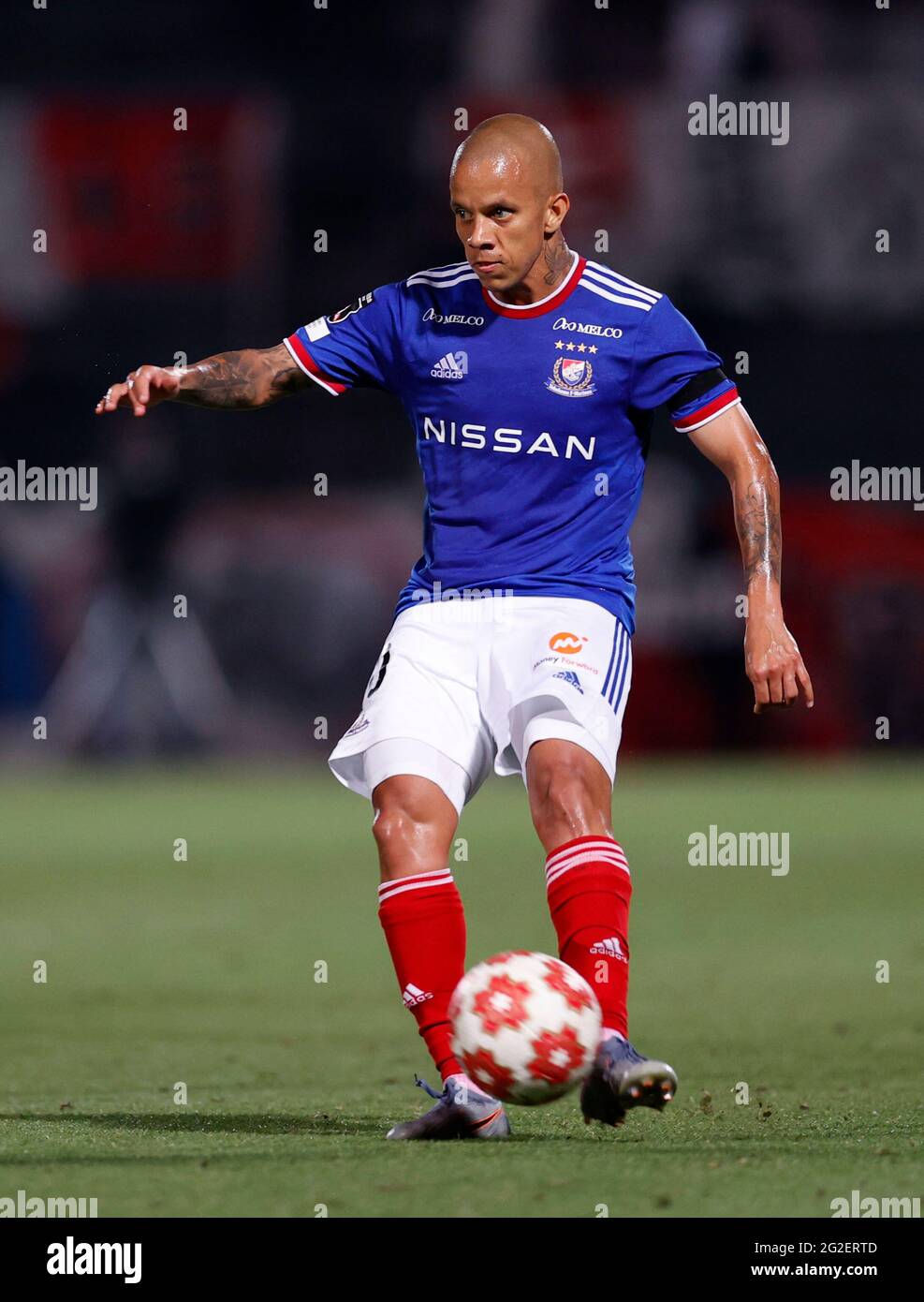 Kanagawa, Japan. 9th June, 2021. Marcos Junior (F.Marinos) Football/Soccer : The Emperor's Cup ...