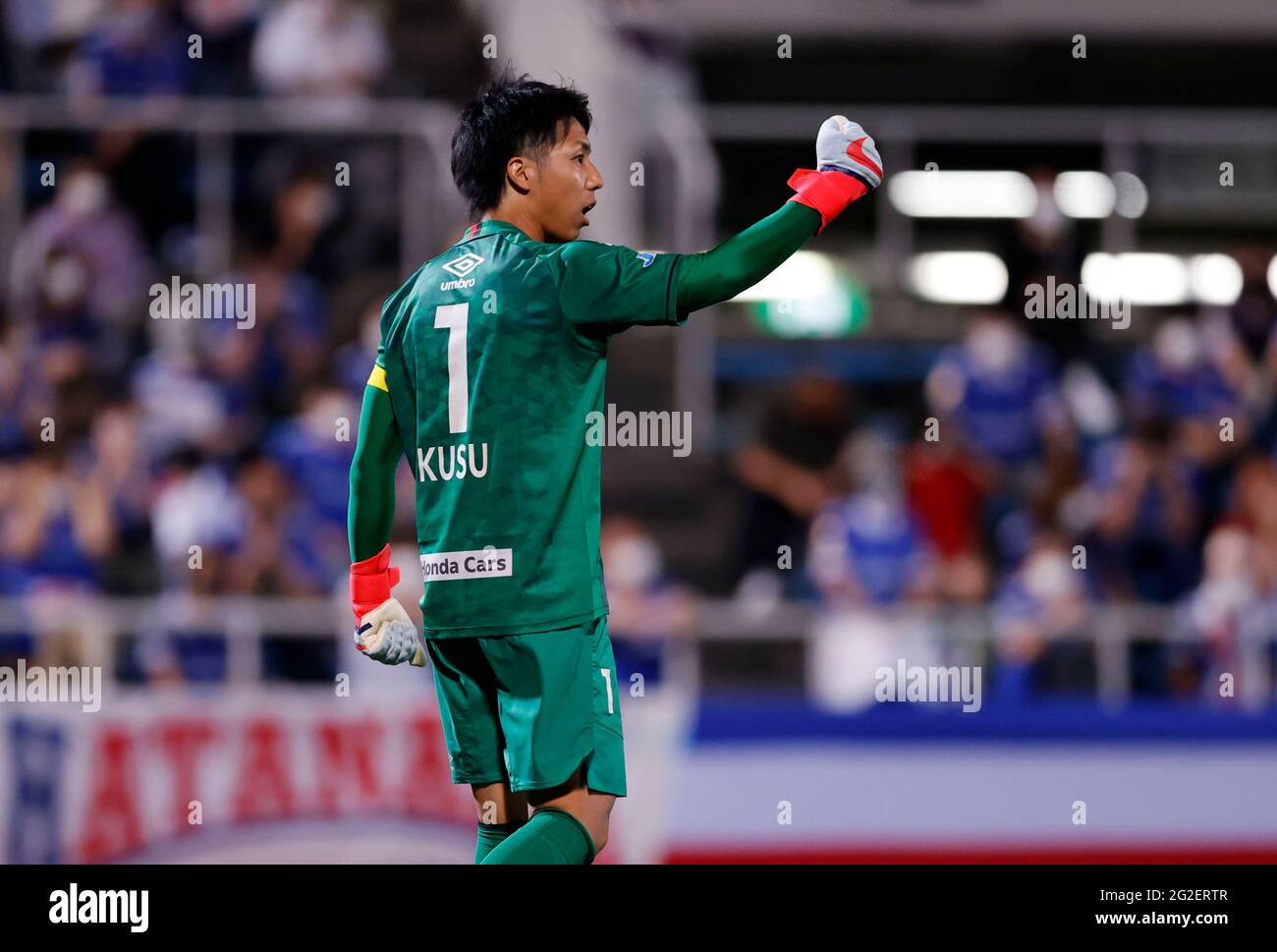 Kanagawa, Japan. 9th June, 2021. Yuki Kusumoto (Honda FC) Football/Soccer : The Emperor's Cup ...