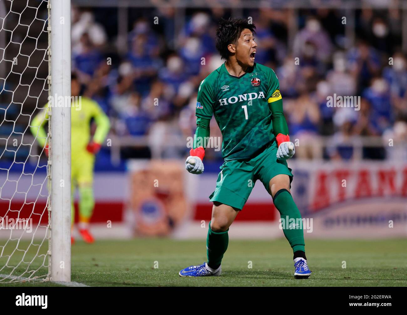 Kanagawa, Japan. 9th June, 2021. Yuki Kusumoto (Honda FC) Football/Soccer : The Emperor's Cup ...