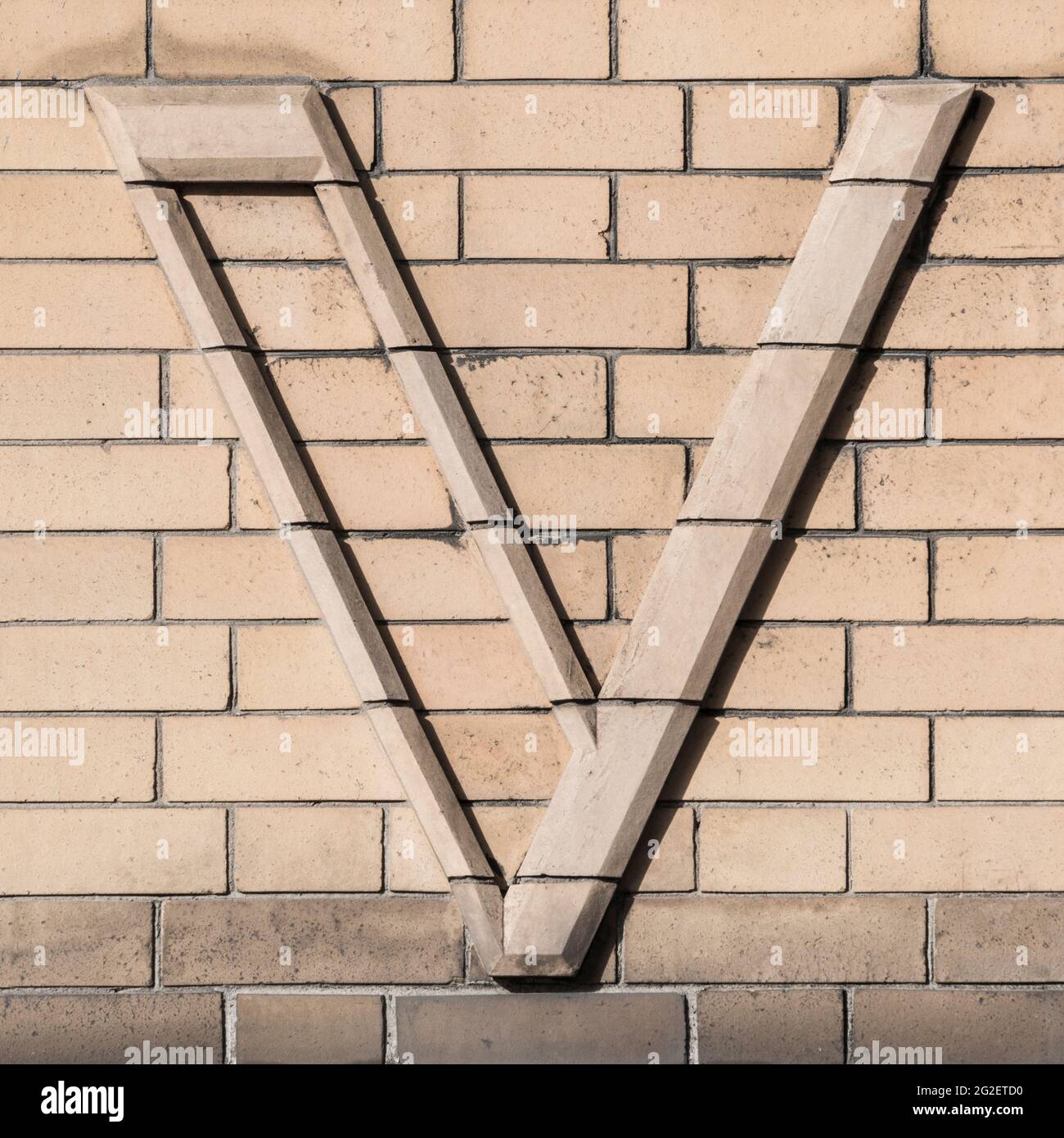 Letter made from bricks hi-res stock photography and images - Alamy