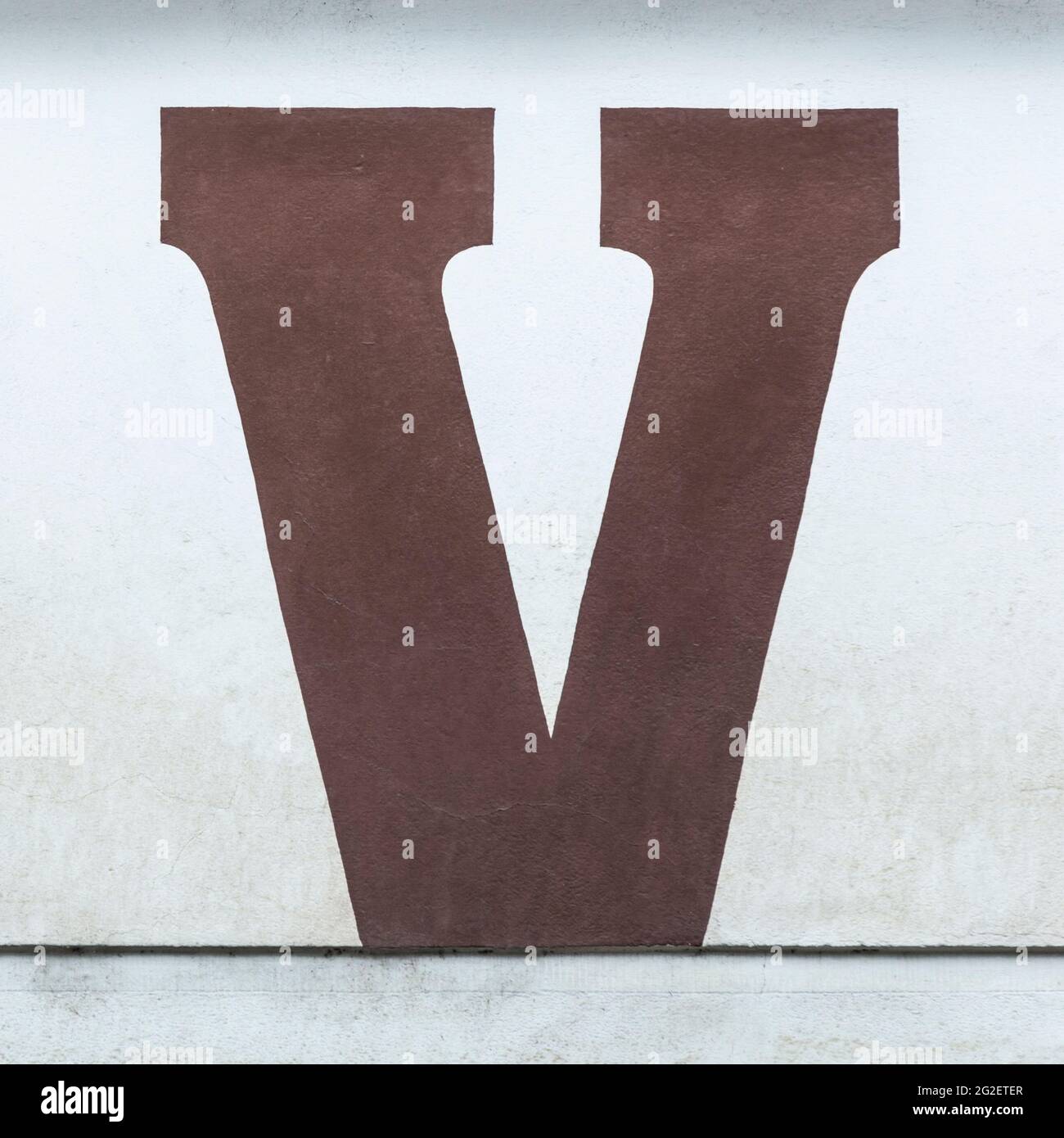 Hand painted alphabet hi-res stock photography and images - Alamy