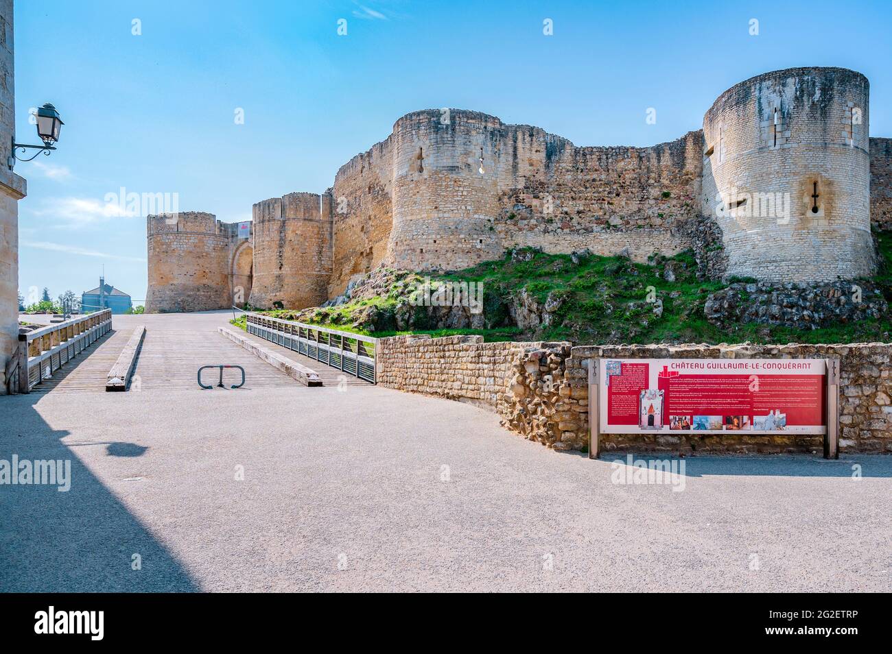 The Château de Falaise is the birthplace of William the Conqueror and a ...