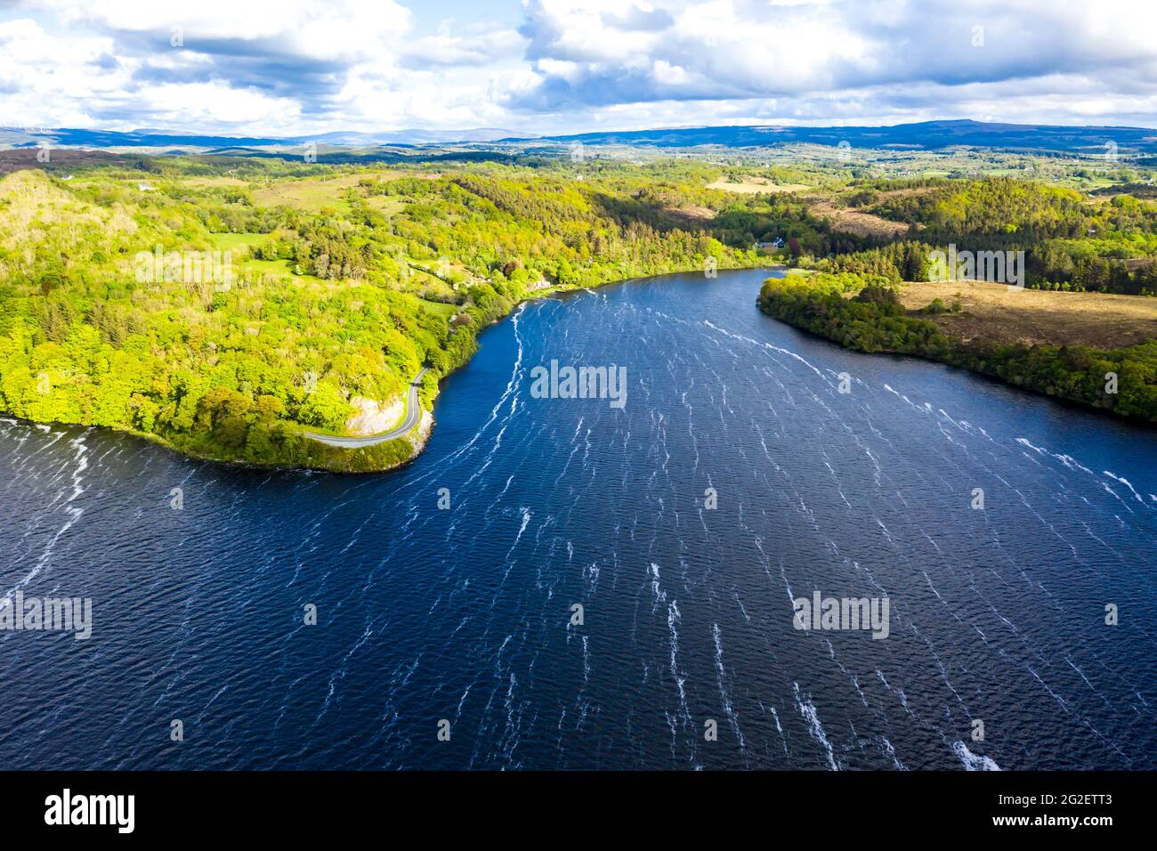 Lough gill dingle peninsula county kerry ireland hi-res stock ...