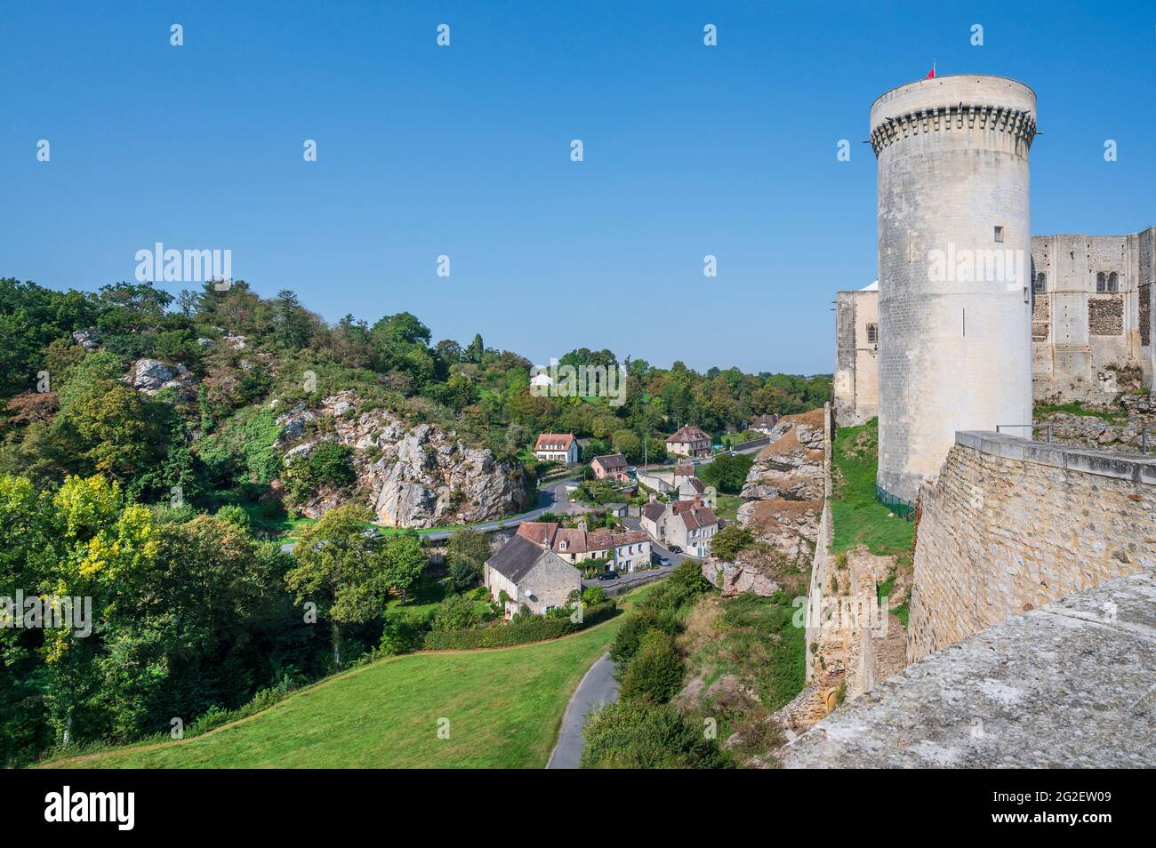 The Château de Falaise is the birthplace of William the Conqueror and a ...