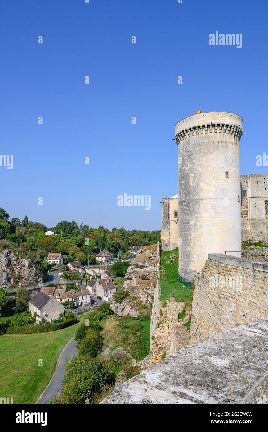 The Château de Falaise is the birthplace of William the Conqueror and a ...