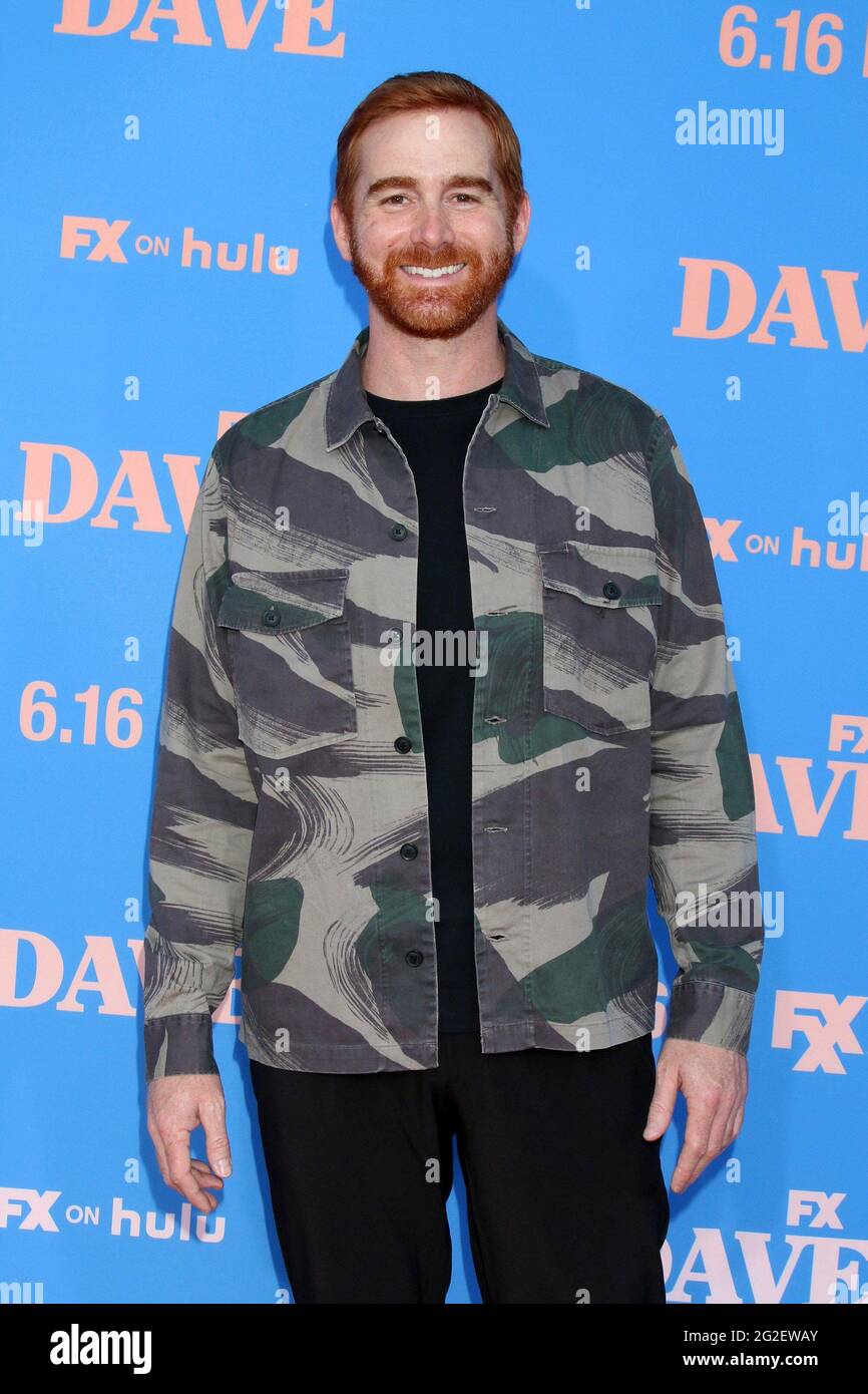 Los Angeles, CA. 10th June, 2021. Andrew Santino at arrivals for DAVE ...