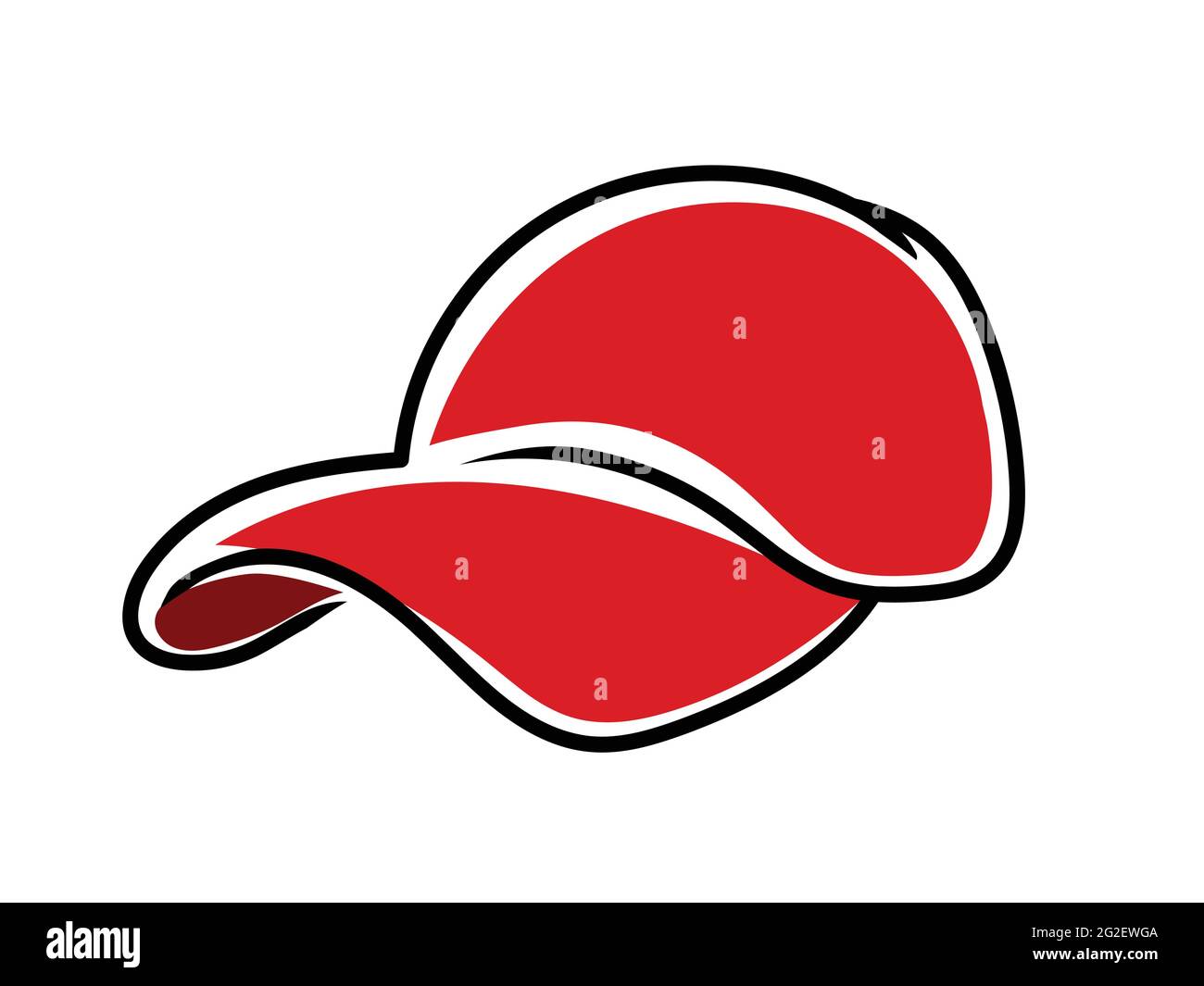 Baseball cap logo Stock Vector Images - Alamy