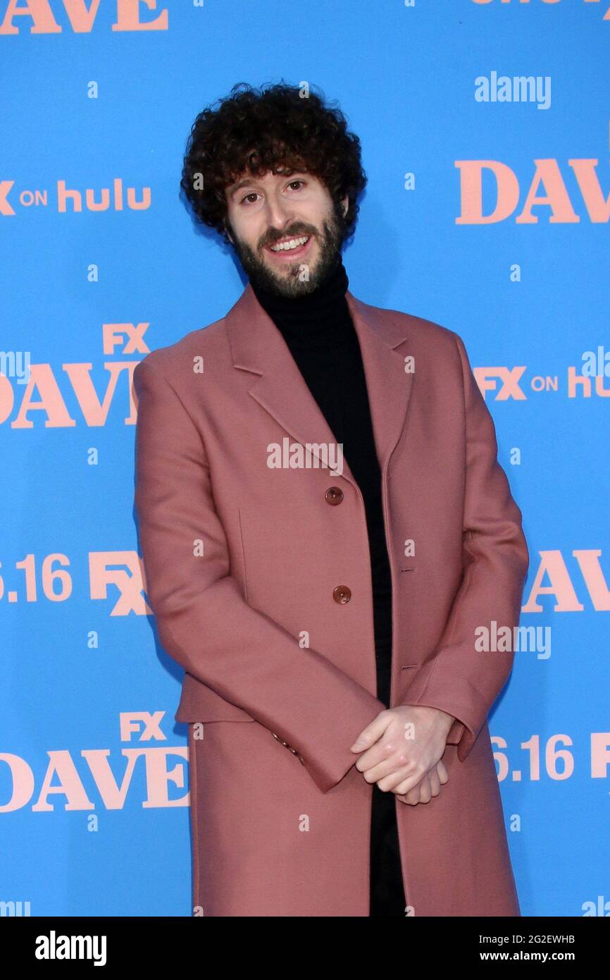 Los Angeles, CA. 10th June, 2021. Dave Burd at arrivals for DAVE Season ...