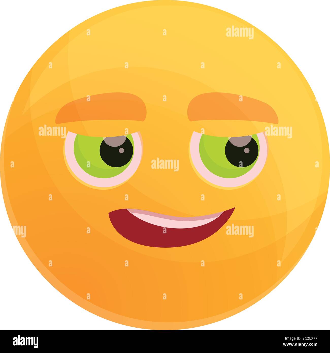 Flirting emoticon icon. Cartoon of flirting emoticon vector icon for ... Flirting emoticon icon. Cartoon of flirting emoticon vector icon for ...