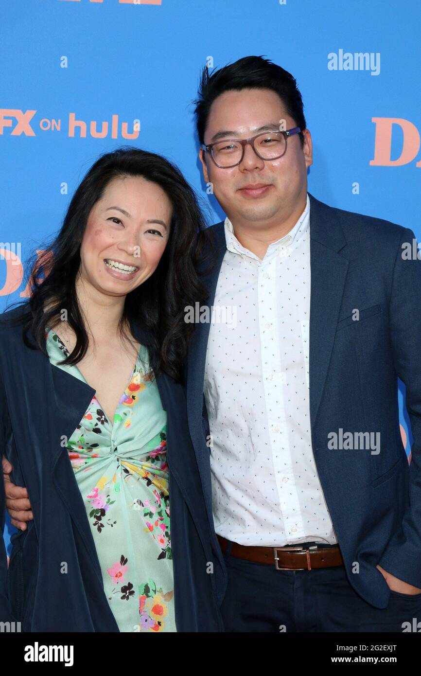 Los Angeles, CA. 10th June, 2021. James Shin and wife at arrivals for ...