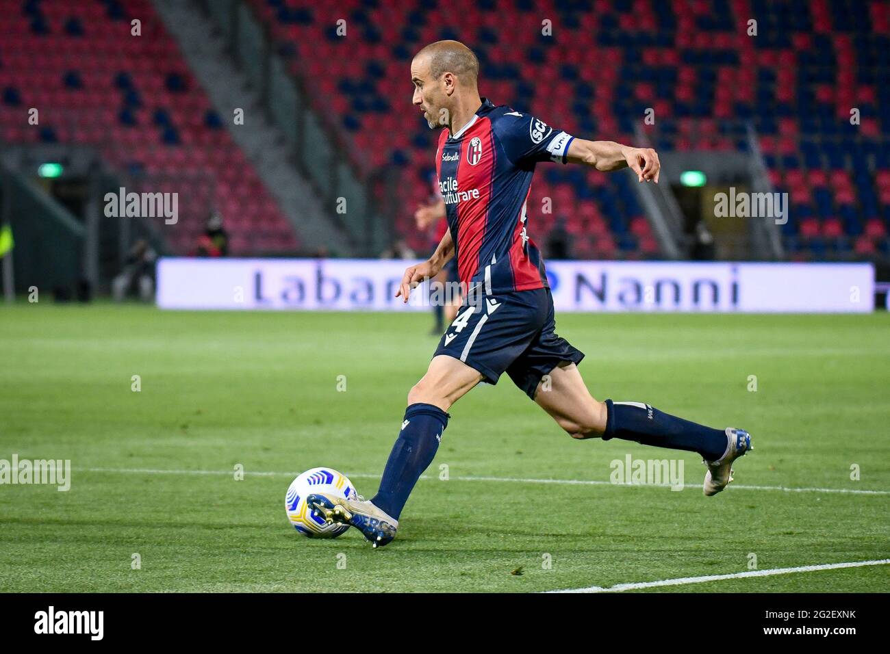 Rodrigo Palacio (Bologna) portrait in action during Bologna FC season ...