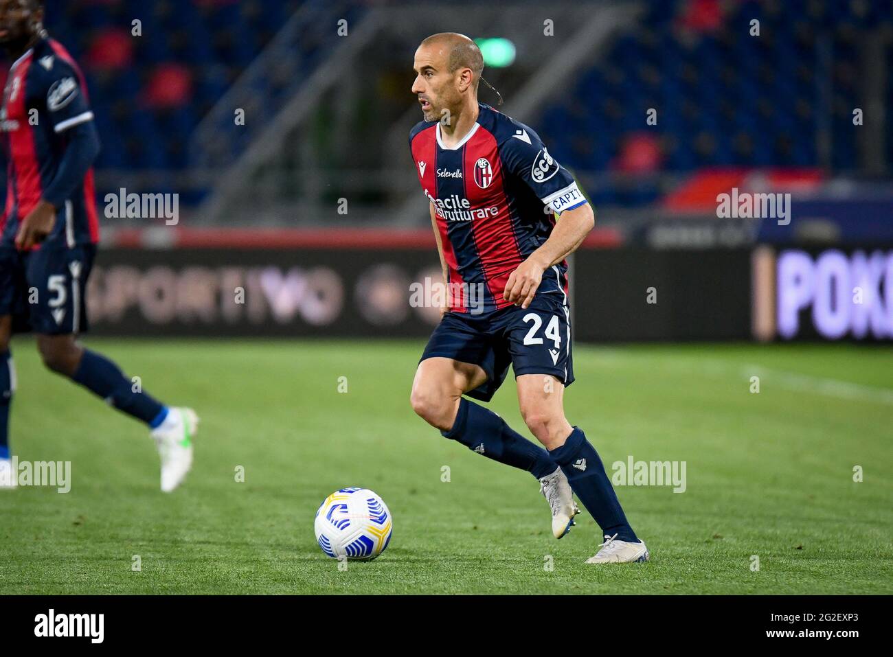 Rodrigo Palacio (Bologna) portrait in action during Bologna FC season ...