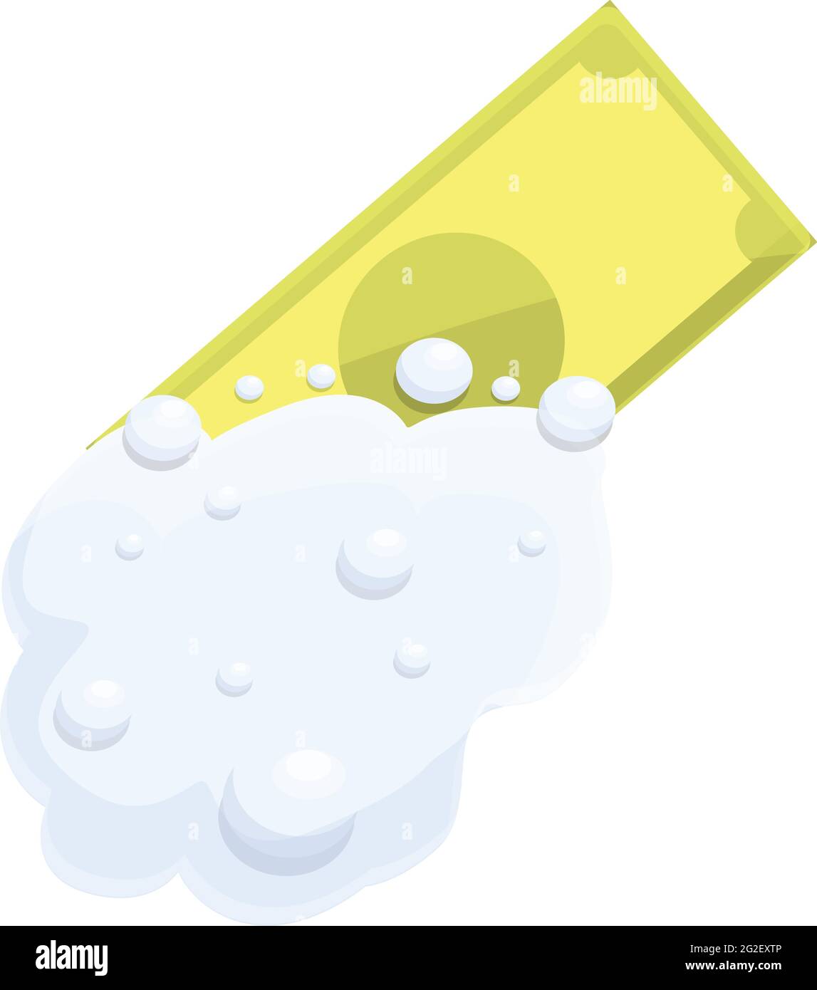 Foam anti-money laundry icon. Cartoon of Foam anti-money laundry vector ...