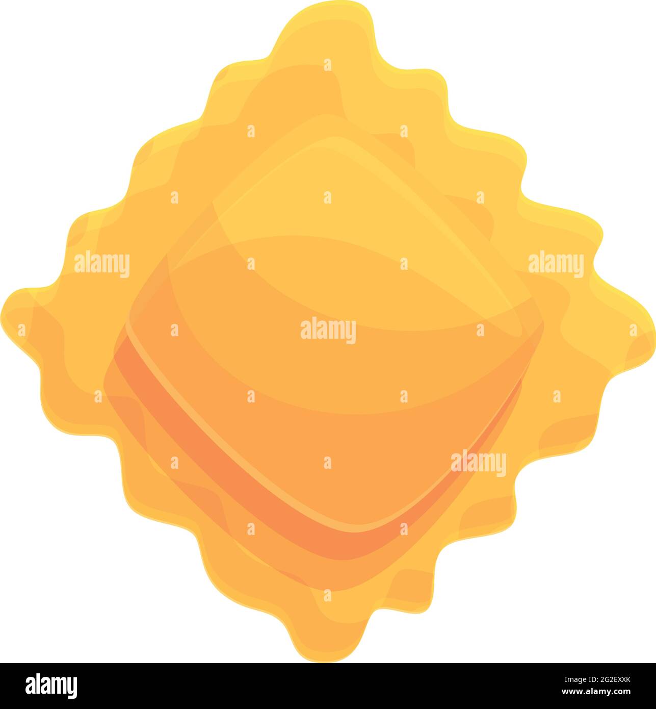 Ravioli is delicious icon. Cartoon of Ravioli is delicious vector icon ...